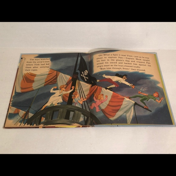 Disney | Other | Vtg Disneys Peter Pan Book Cozy Corner Edition | Poshmark
